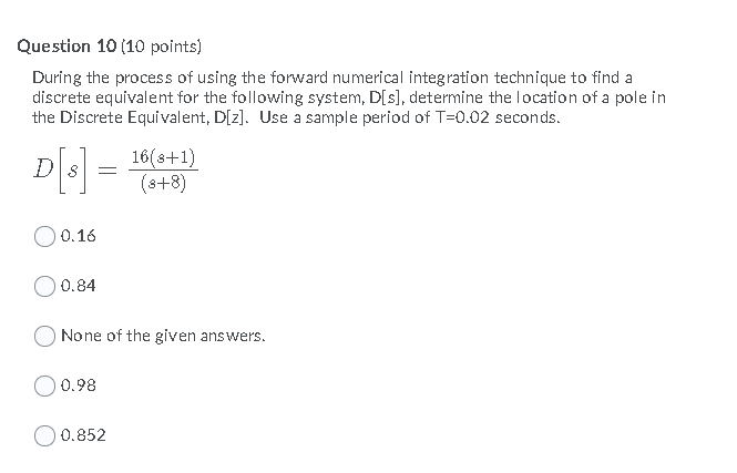 Solved Question 10 (10 points) During the process of using | Chegg.com