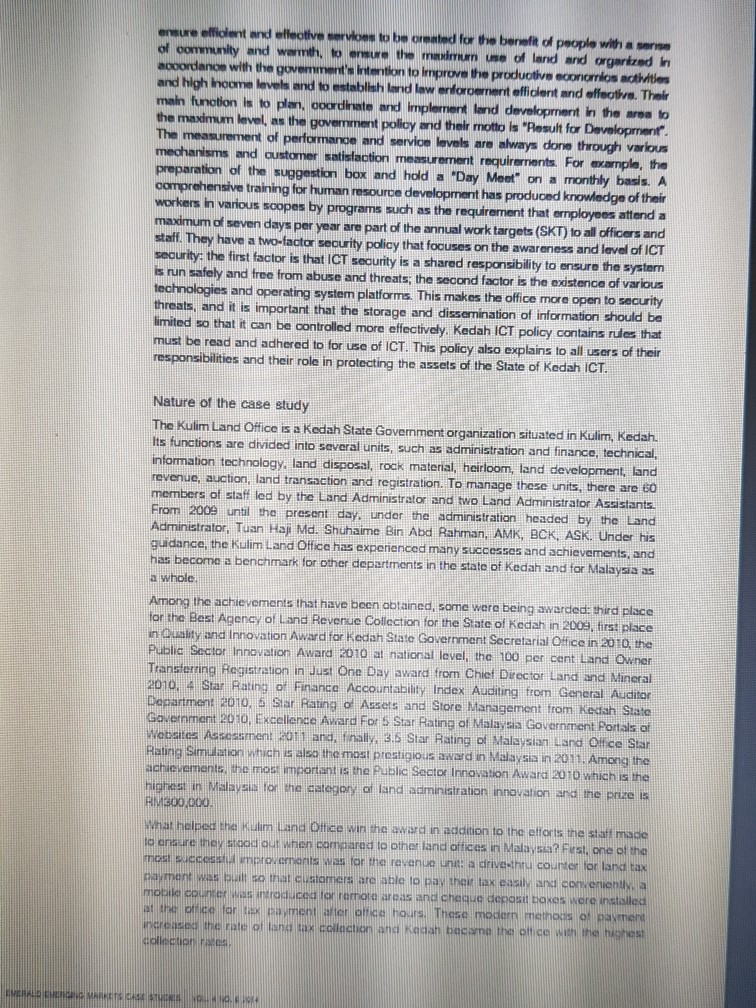 Solved Describe Tuan Haji Md. Shuhaimie’s leadership style | Chegg.com