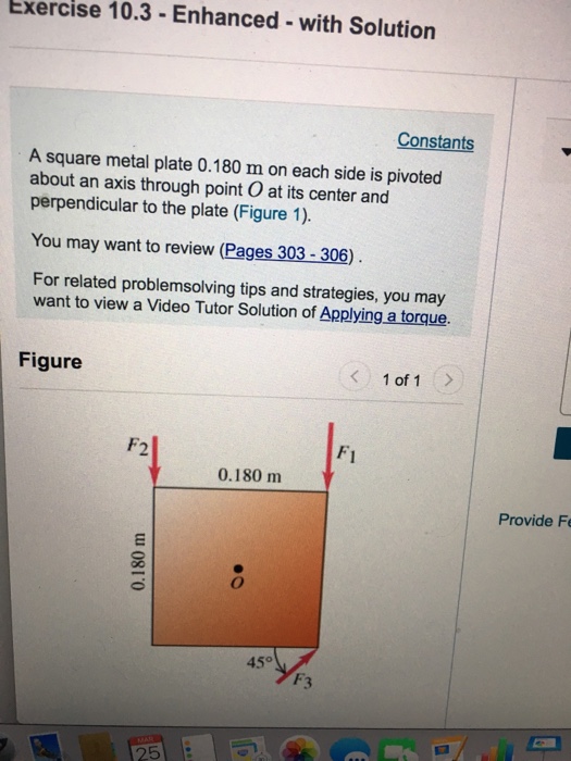 Solved xercise 10.3 - Enhanced-with Solution Constants A | Chegg.com