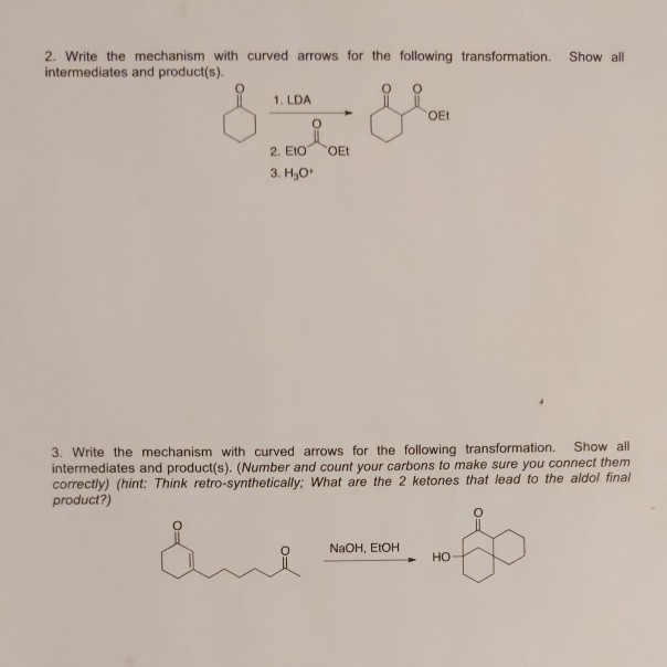 Solved 1.A. Fill the boxes with the missing reactants, | Chegg.com