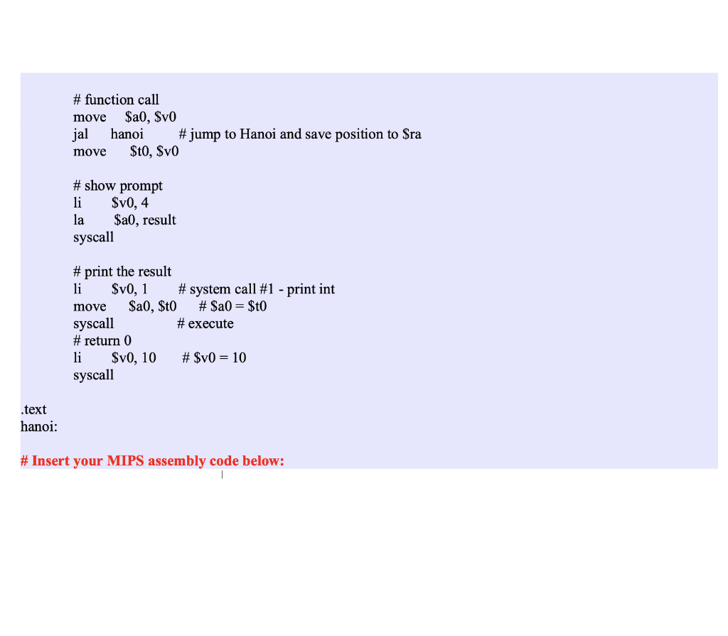 assembly programming exercises Procedure Call and | Chegg.com