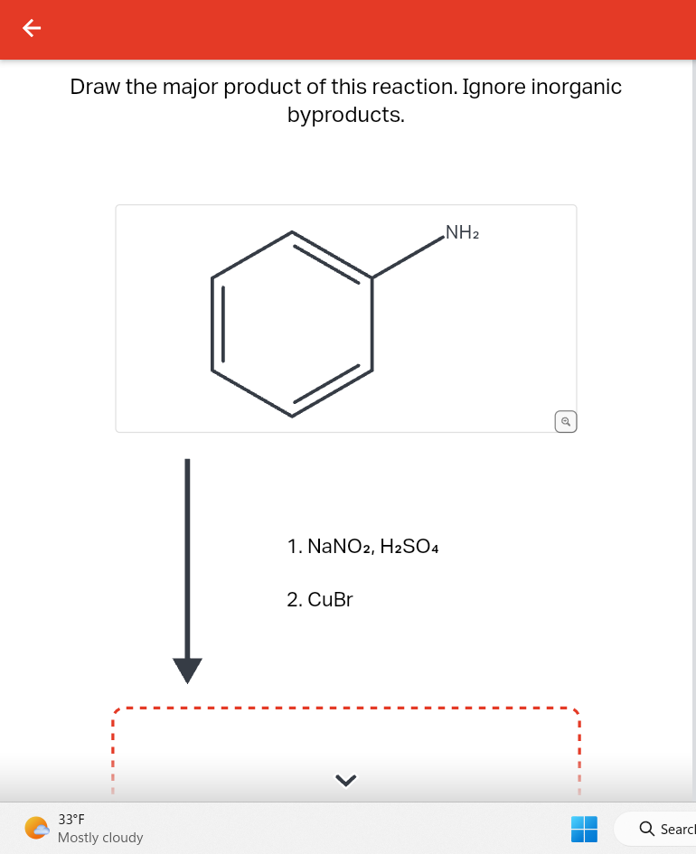 Solved Draw the major product of this reaction. Ignore | Chegg.com