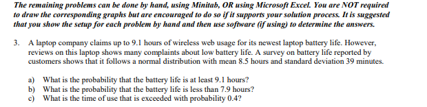Solved The remaining problems can be done by hand, using | Chegg.com