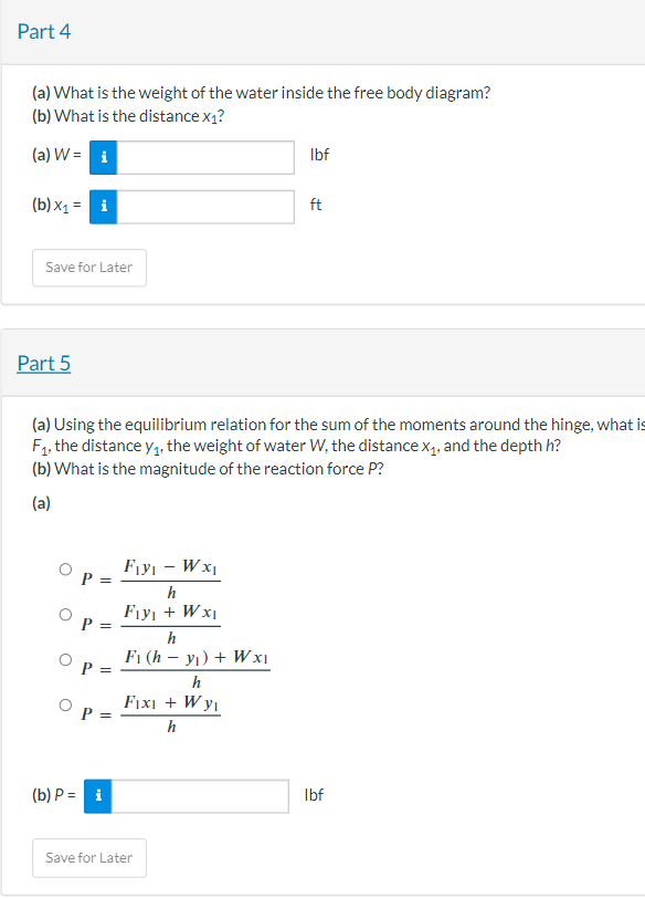 Solved (a) What is the specific weight of water? (b) What is | Chegg.com
