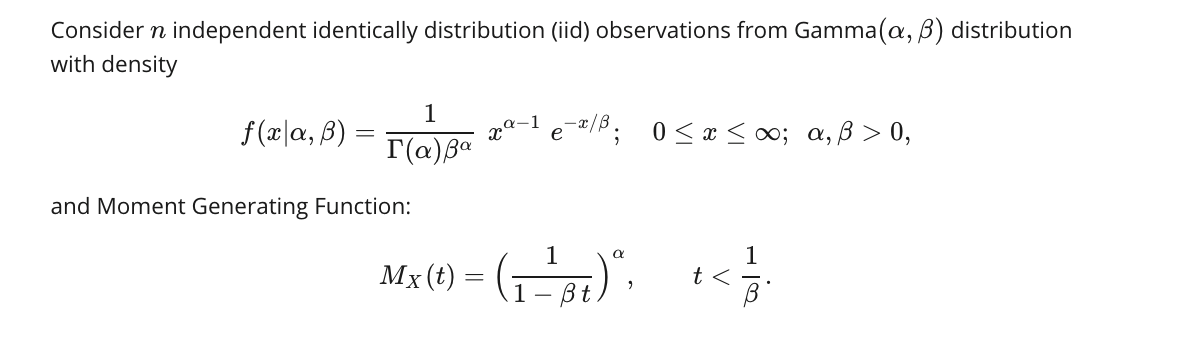 Solved Consider n independent identically distribution (iid) | Chegg.com