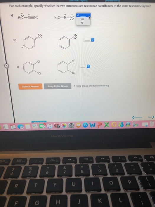Solved Specify whether the two structures are resonance | Chegg.com Solved Specify whether the two structures are resonance | Chegg.com