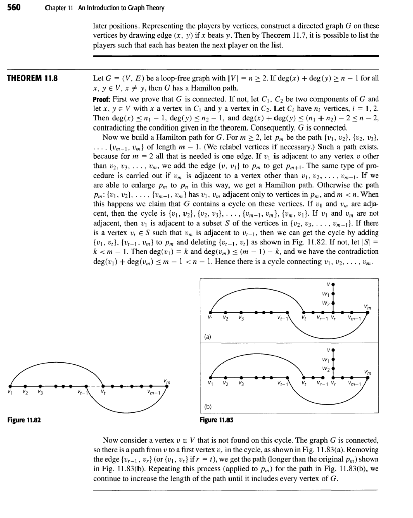 Solved a) How does a Hamilton cycle differ from an ordinary | Chegg.com