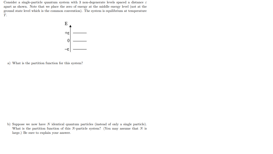 Solved Consider a single-particle quantum system with 3 | Chegg.com