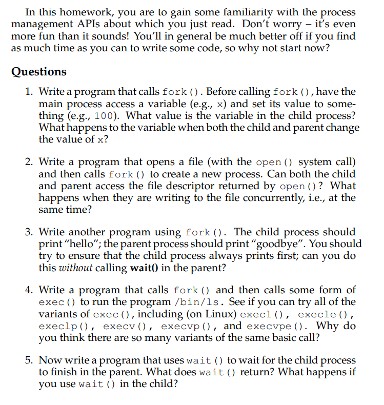 Solved In this homework, you are to gain some familiarity | Chegg.com