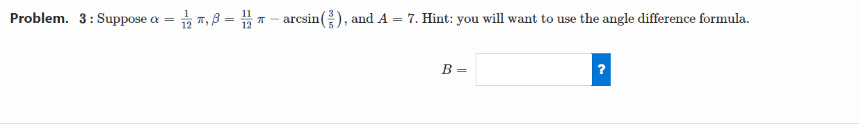 Problem. \\( 3: \\) Suppose \\( \\alpha=\\frac{1}{12} | Chegg.com