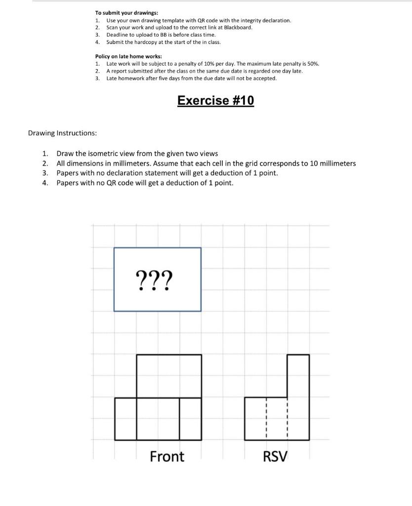 Solved To submit your drawings: 1. Use your own drawing | Chegg.com