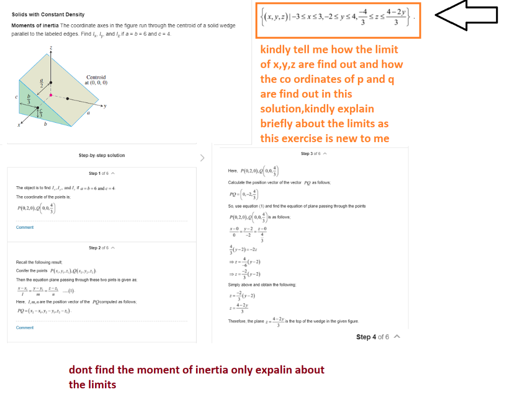 Solved Solids with Constant Density | Chegg.com