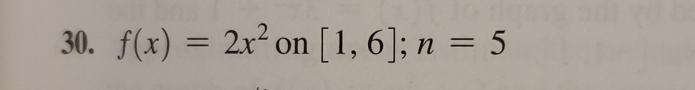 Solved Left and right Riemann sums Complete the following | Chegg.com