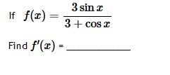 Solved f(x)=2x3sinxcosx ind f′(x)=. Find f′(3π)= Find The | Chegg.com