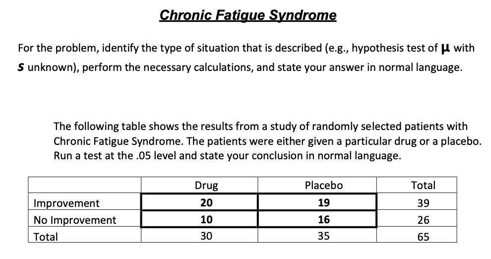 Solved For the problem, identify the type of situation that | Chegg.com
