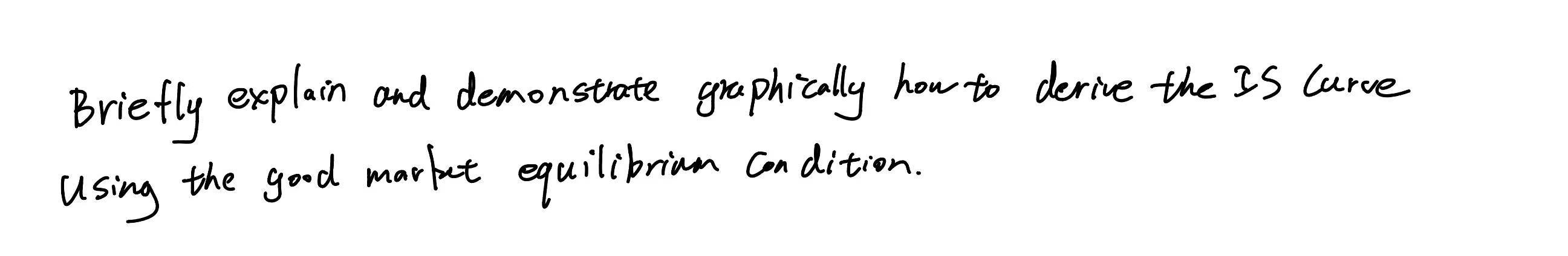 Solved Briefly explain and demonstrate graphically how to | Chegg.com