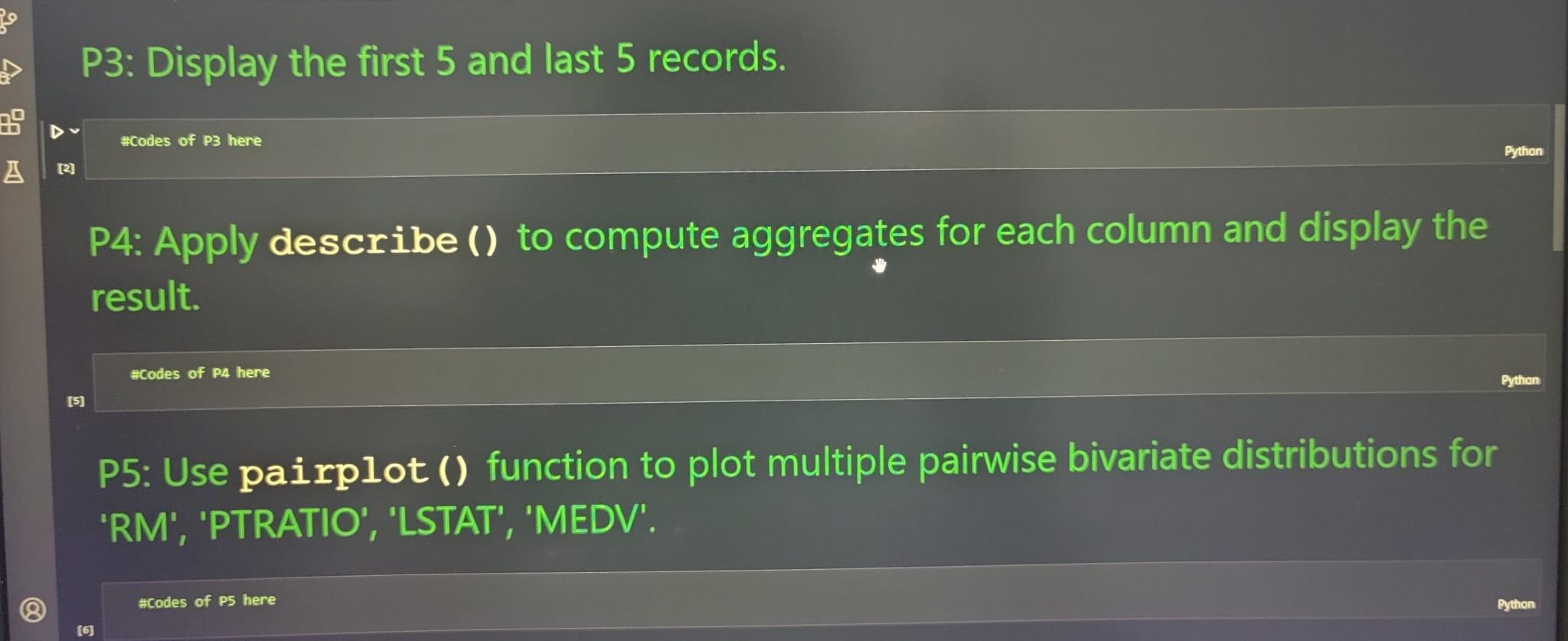 Solved P1: Load the dataset and perform data preprocessing | Chegg.com