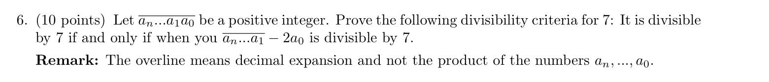 Solved 5. Solve the following congruences modulo 11 or | Chegg.com