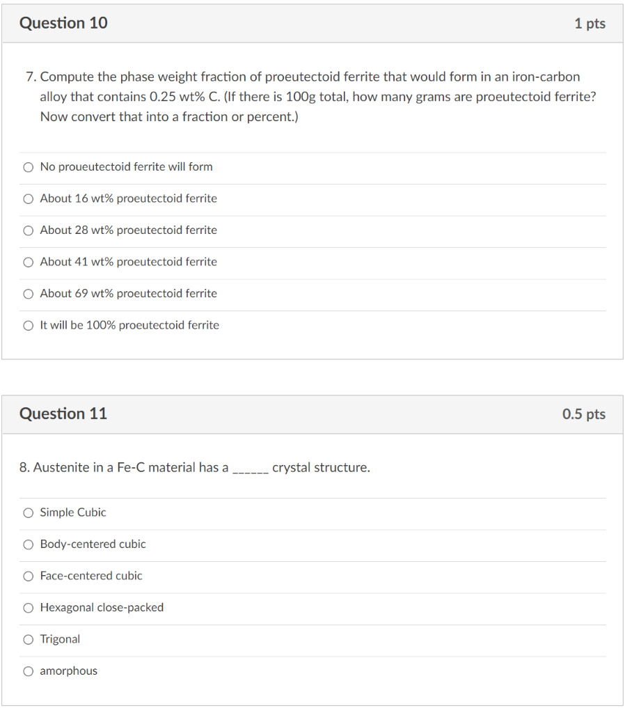 Solved Question 10 1 pts 7. Compute the phase weight | Chegg.com