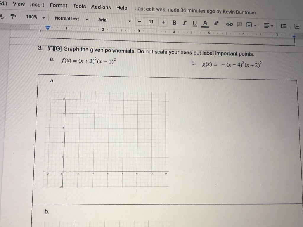 Solved Edit View Insert Format Tools Add-ons Help Last edit | Chegg.com