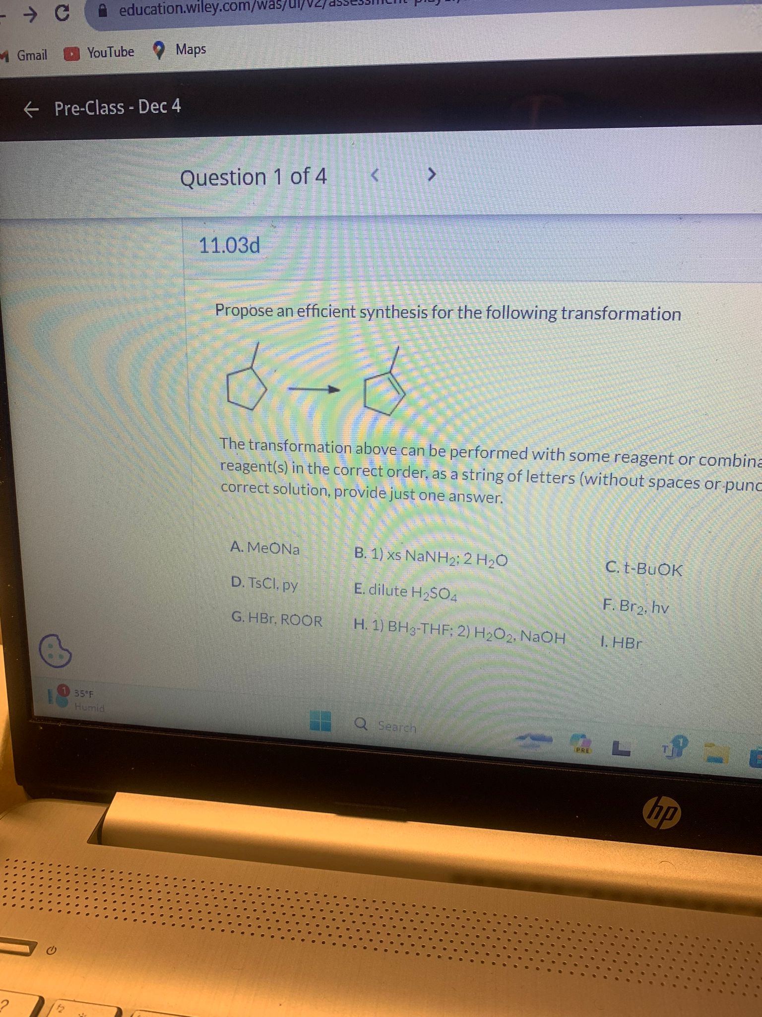 Solved Propose an efficient synthesis for the following | Chegg.com