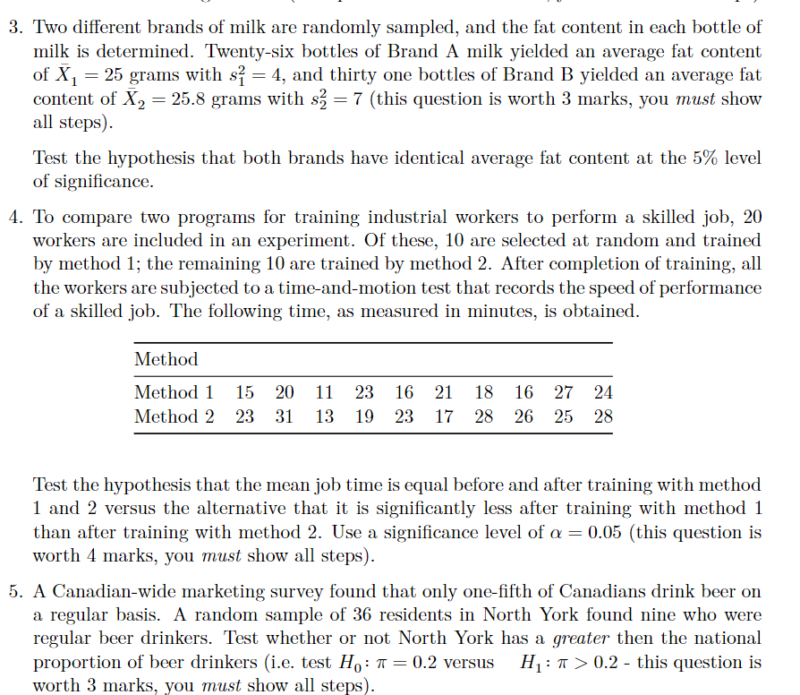 Solved Please solve 3, 4, ﻿and 5 ﻿all steps please!!!Two | Chegg.com