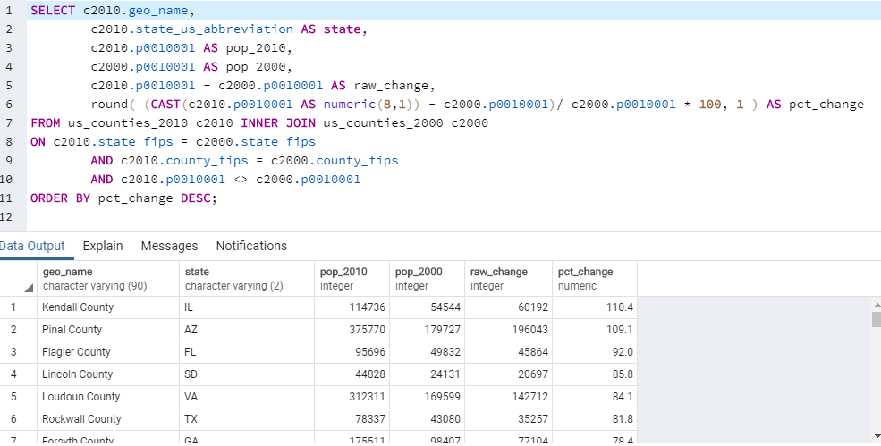 Solved 1) Using either median() or percentile_cont() | Chegg.com