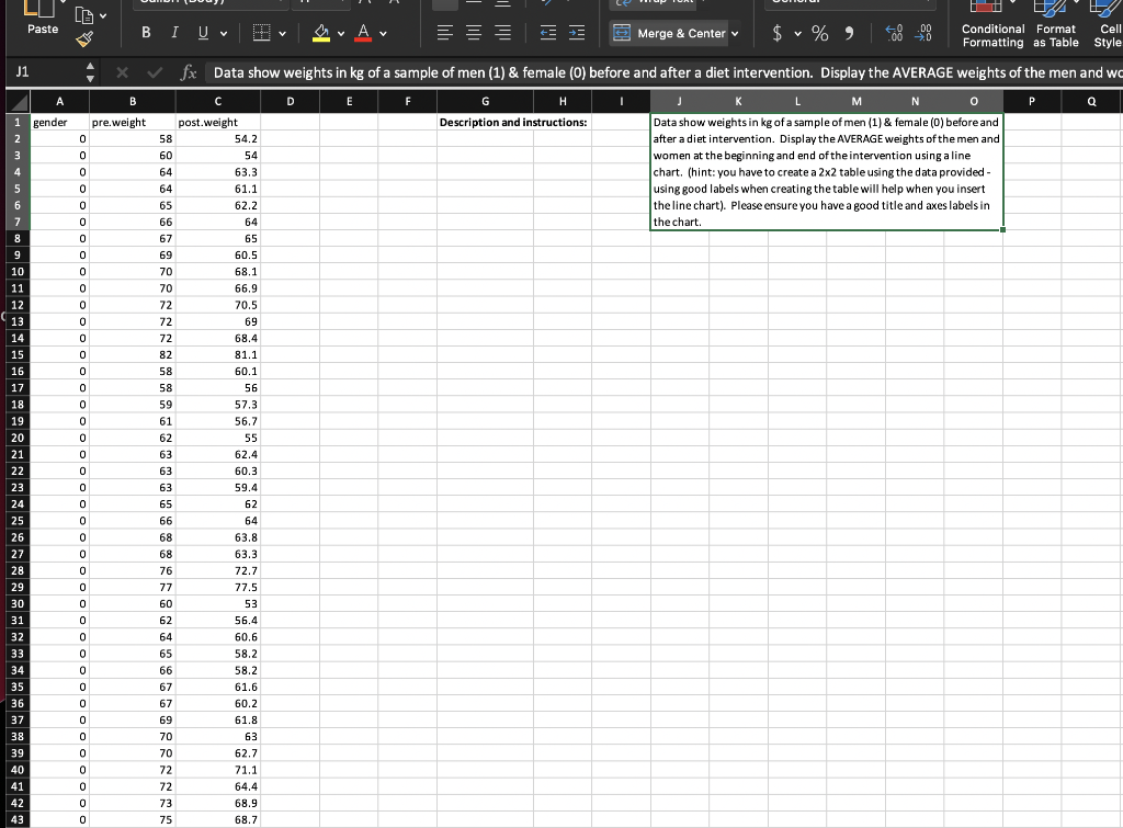 J1 A X f Data show weights in kg of a sample of men | Chegg.com