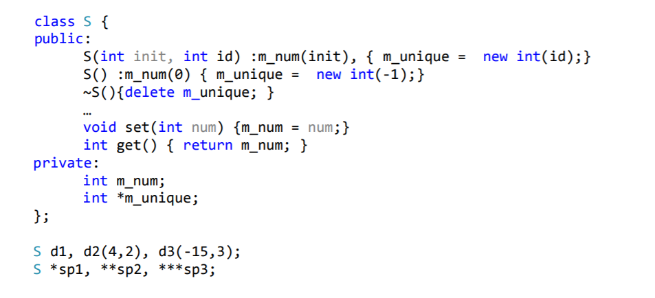 Solved 1 Implement A Copy Constructor For The Object S 7564