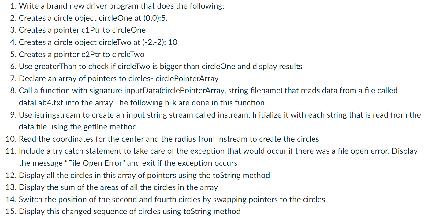 Solved Write C++ code based on the parameters given, and | Chegg.com