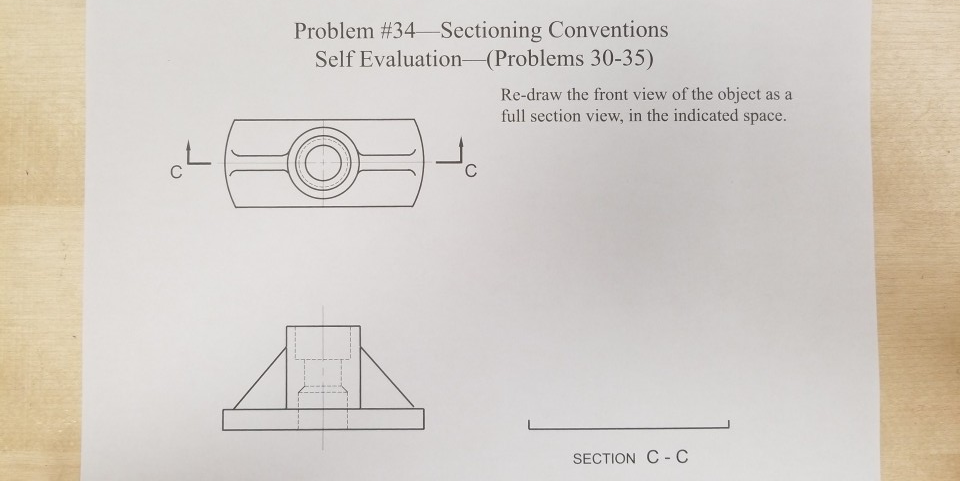 Solved Problem #34-Sectioning Conventions Self | Chegg.com