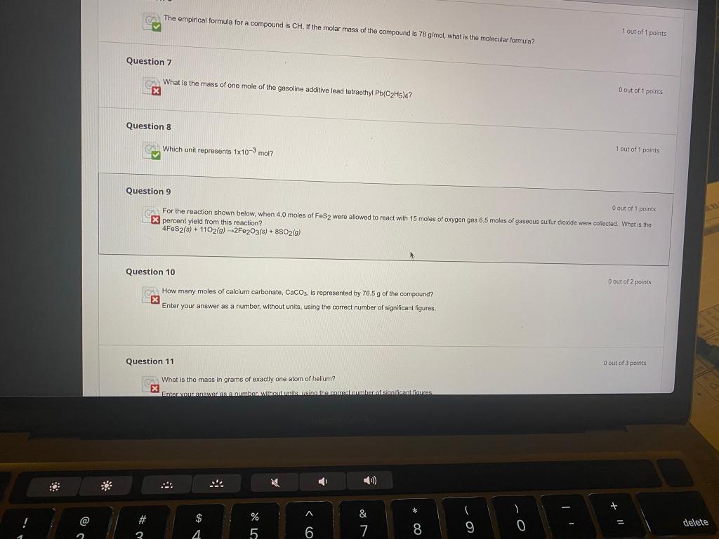 Solved What is the mass in grams of exactly one atom of | Chegg.com