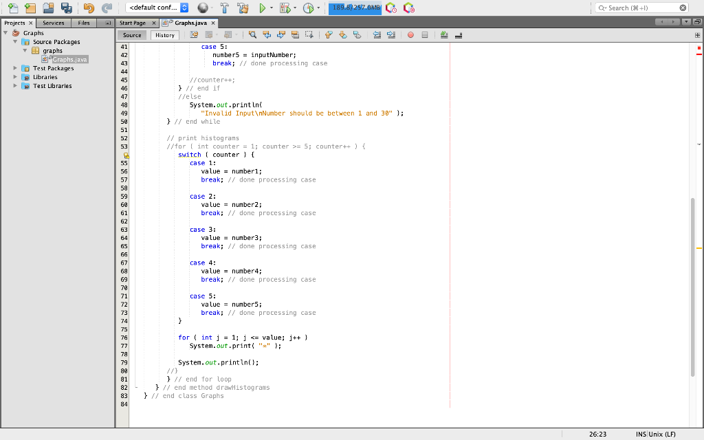 I have to fix a project called Graphs. It's supposed | Chegg.com