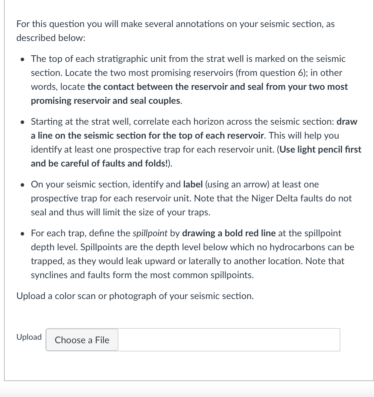 Solved For this question you will make several annotations | Chegg.com
