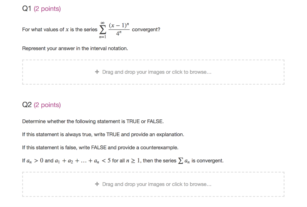 Solved Q1 (2 points) (x - 1)" For what values of x is the | Chegg.com