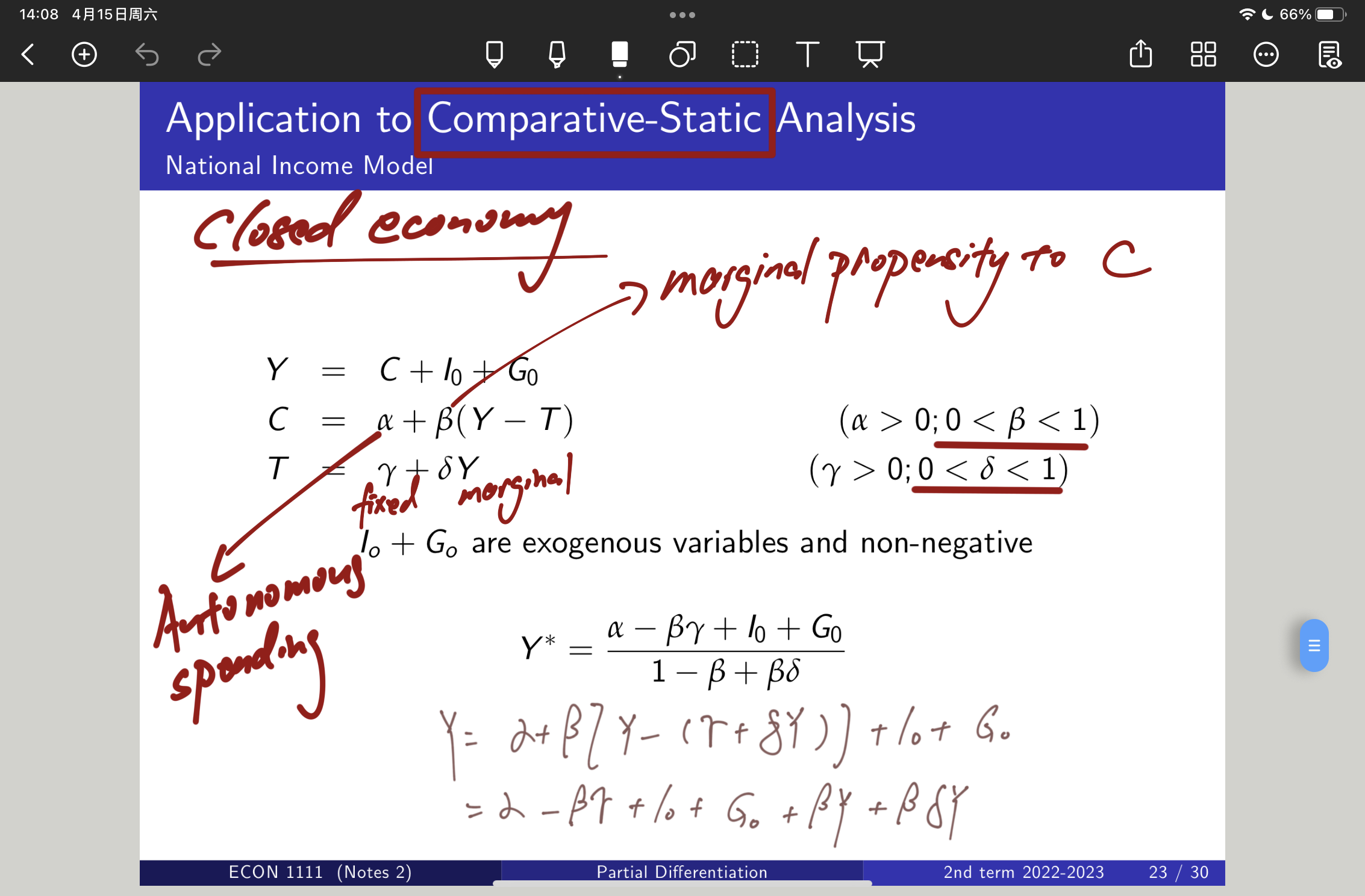 Solved What does Y* actually stands for? And how does Y | Chegg.com