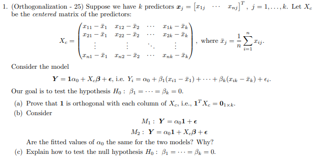 Solved plz do a,b,c part, and for the b part "fitted values | Chegg.com