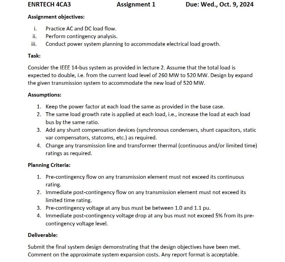 Solved Assignment objectives:i. ﻿Practice AC ﻿and DC load | Chegg.com