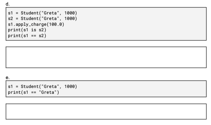 Solved 2. Tracing OO Code Determine what will be printed by | Chegg.com