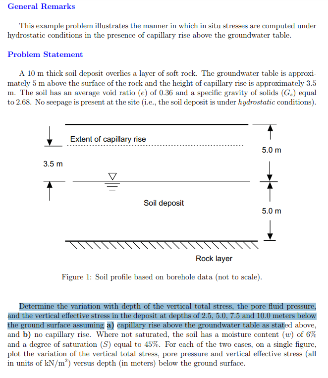 Solved General Remarks This example problem illustrates the | Chegg.com