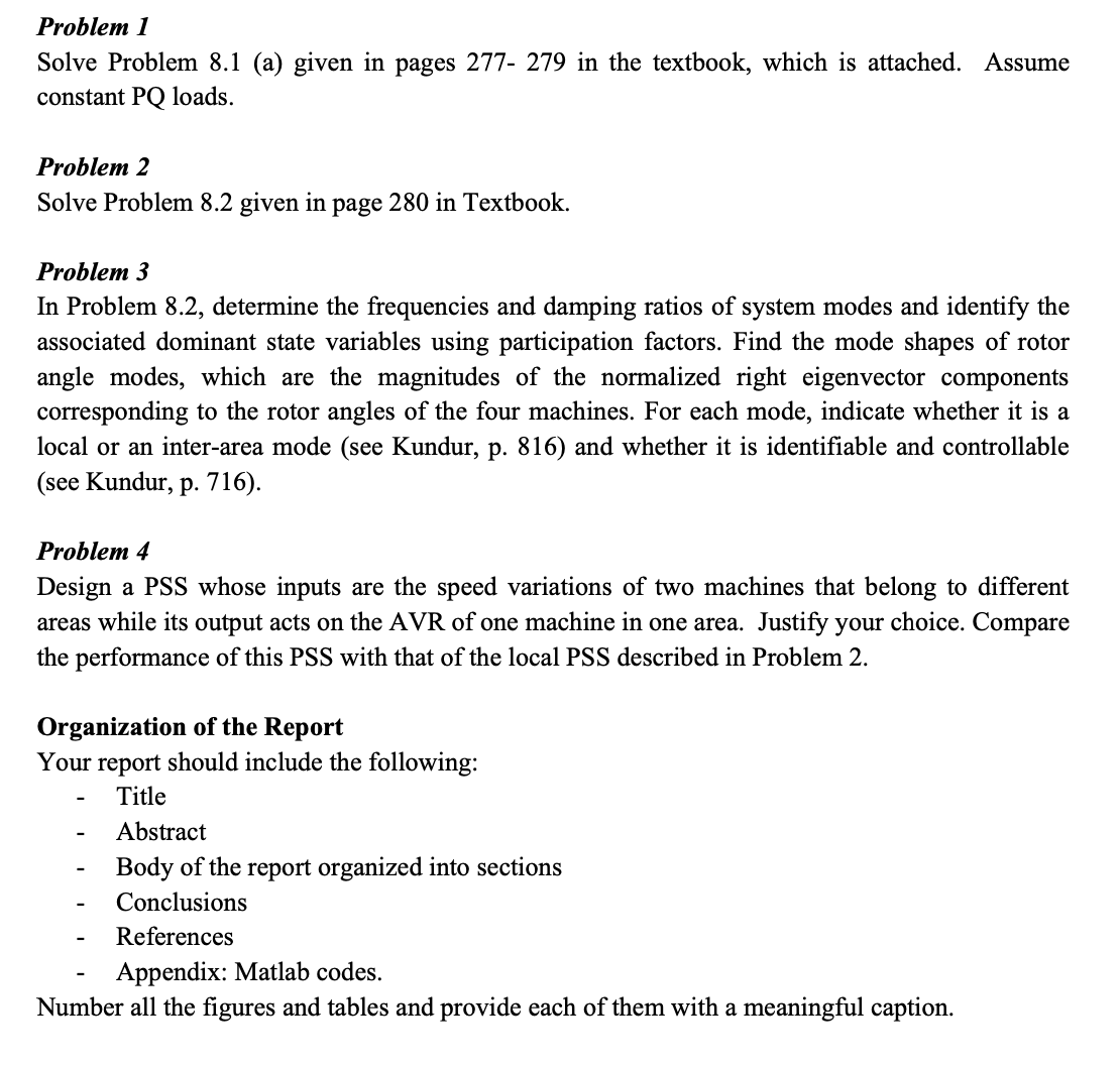 Problem 1Solve Problem 8.1 (a) ﻿given in pages | Chegg.com