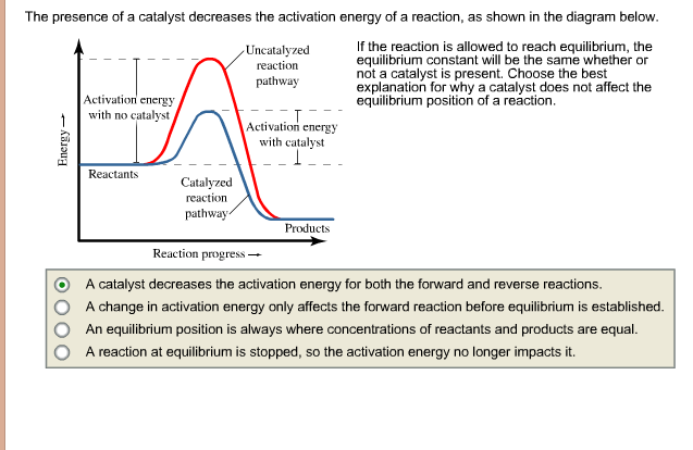 Activation Energy Catalyst