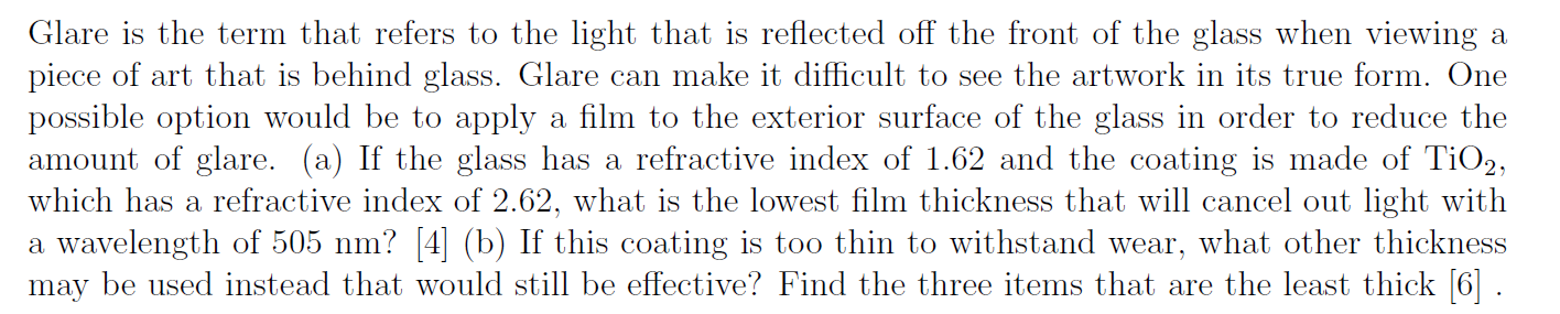 Solved Glare is the term that refers to the light that is | Chegg.com