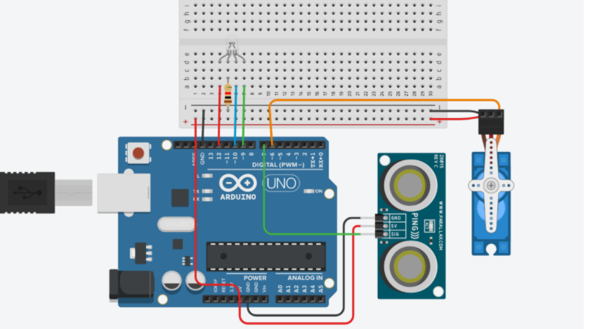 Solved gh a b c d e REY DIGITAL (PWM-) OO UNO O ARDUINO GND | Chegg.com