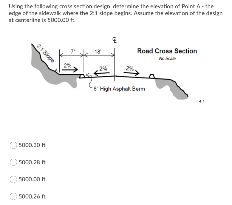 Solved Using the following cross section design, determine | Chegg.com
