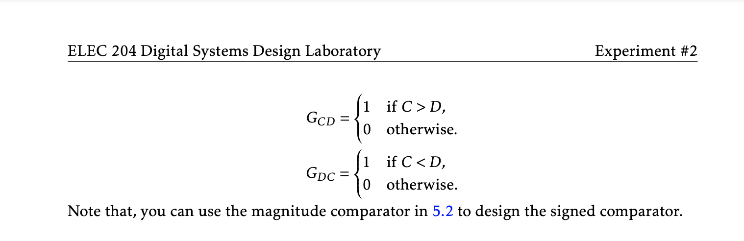 6.2 Part 2 • Create a new “SComparator” VHDL file. | Chegg.com