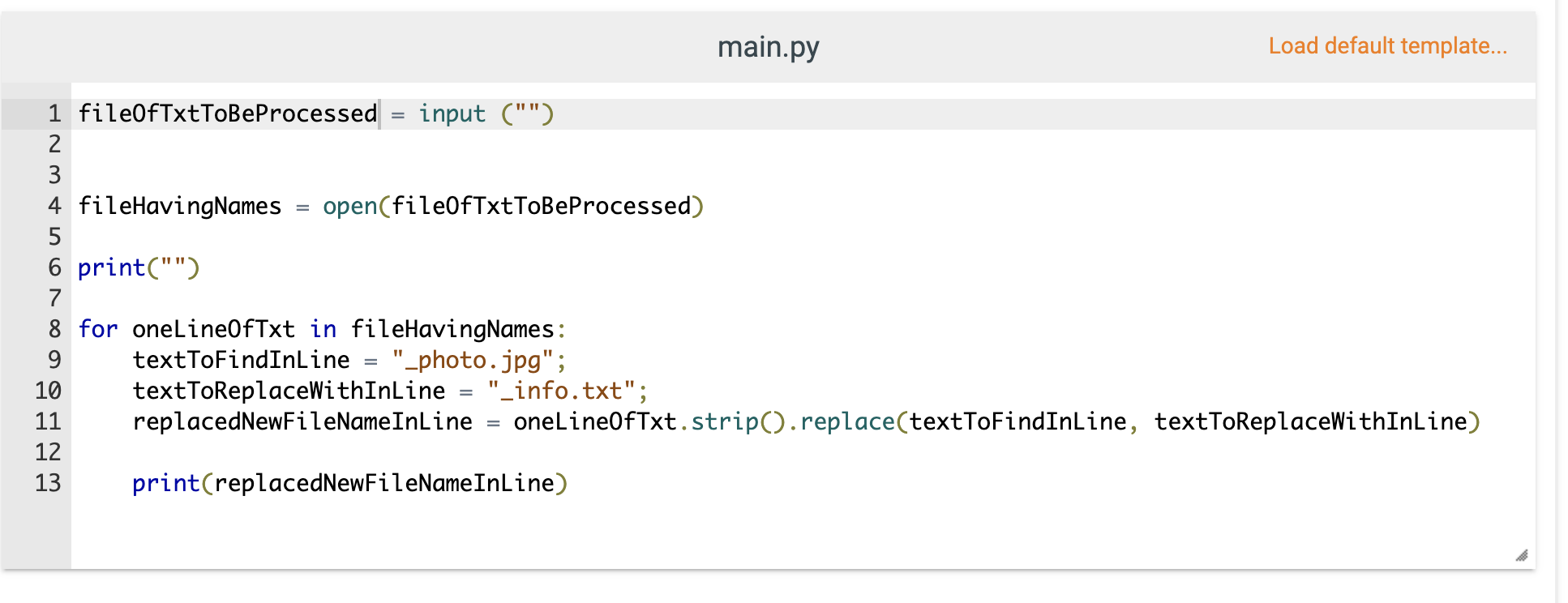 Solved Output Is Nearly Correct But Whitespace Differs How Chegg