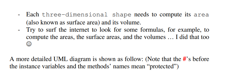 Solved A quick look to the overall UML diagram: - Three | Chegg.com