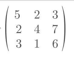 Solved What does diagolonization of a matrix look like in | Chegg.com