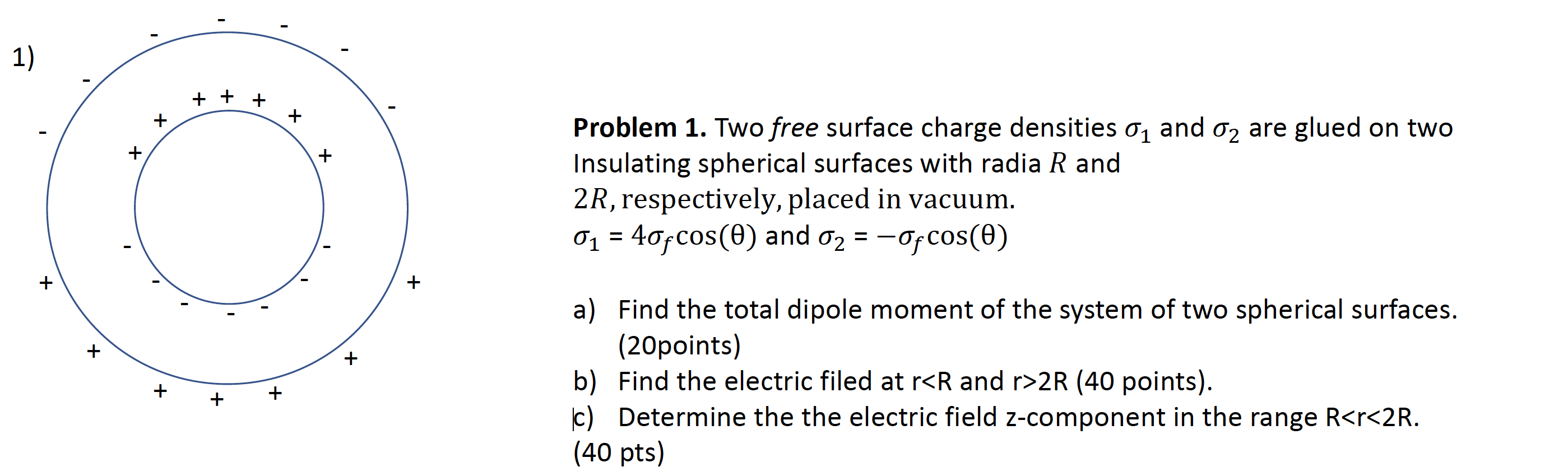 Solved Please solve for E when r